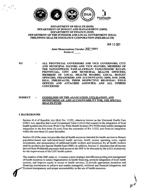 Doh Dbm Dof Dilg Phic Jmc2021 0001 Pdf