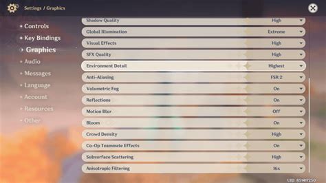 dynamic character resolution not showing even tho i have a pretty good