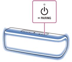 SRS XB Help Guide Turning On Off The Speakers Light Lighting Function