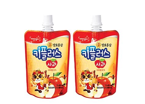 웅진식품 어린이 발효홍삼음료 발삼 키플러스 사과 출시 Jtbc 뉴스