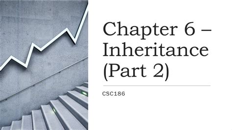 chapter 6 inheritance part 2 youtube