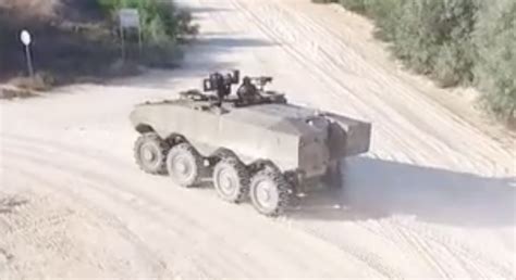 Israel And Stuff Watch Idf Wheels Out Its First 8 Wheeled Armored