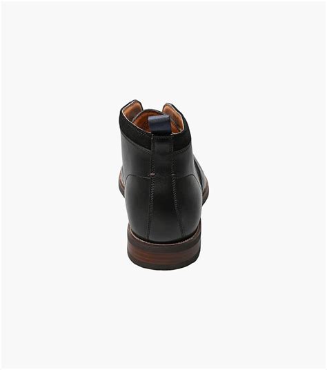 Florsheim Florsheim Comfortech Uptown Plain Toe Chukka Boot Black Men Donn Lucky