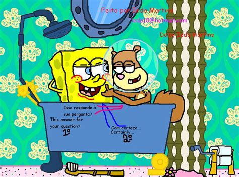 Spongebob And Sandy Doing It Hard In Bed