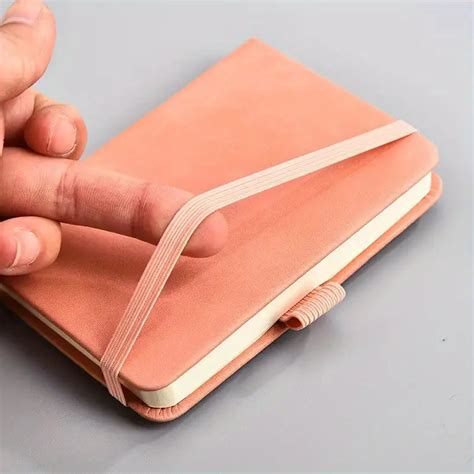 A7 Mini Pocket Straight Print Notebook Pen Holder 174 Pages Temu New