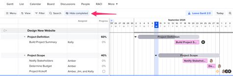 Filters Teamgantt Support