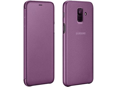 Samsung Ef Wj600ceegww Flip Wallet Gal J6 2018 Lavendel Bookcover