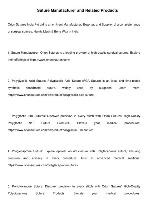 Ppt Polydioxanone Suture Powerpoint Presentation Free Download Id 13709360
