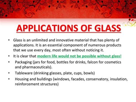 Glass As Building Material By Anas Khan Ppt