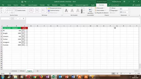 Occlusione Lontano Creatura Inserire Spunta In Excel Olio Crudo Pertica
