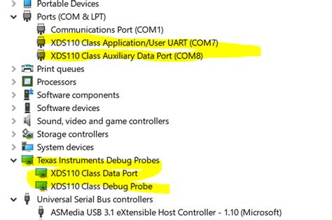 Tms320f280038c Q1 Xds110 Driverprogramming Issue Windows 10 C2000