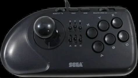 Sega Genesis Mk01627 6 Button Arcade Stick Consolevariations