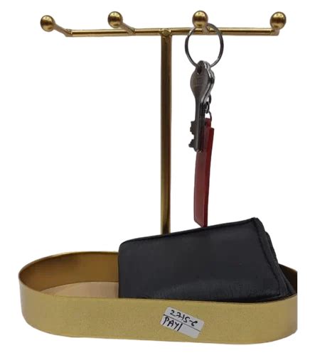 Golden Brass Key Holder At ₹ 330piece Key Hanger In New Delhi Id