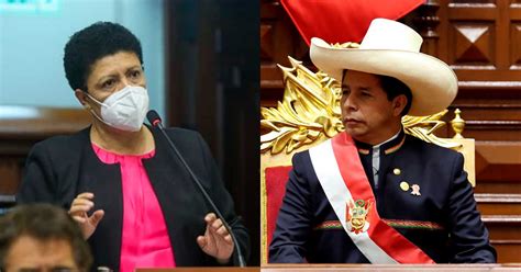 Martha Moyano Reconoce Que Pedro Castillo Sometió A Una Situación