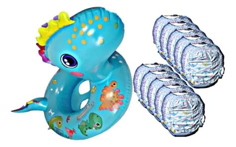 Salvavidas Inflable Andadera Beb Dinosaur Pa Al Acu Tico Meses Sin Inter S