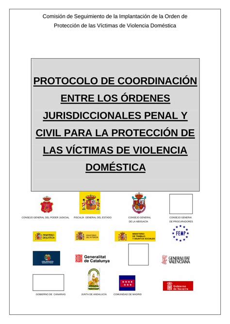 Pdf Protocolo De CoordinaciÓn Entre Los · Protocolo De CoordinaciÓn