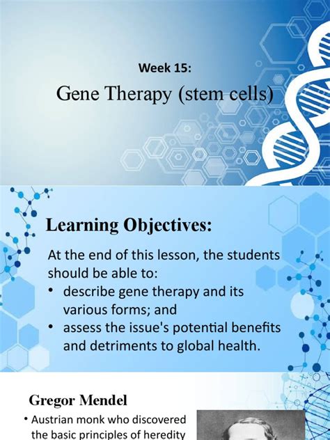 Gene Therapy Pdf Gene Therapy Stem Cell