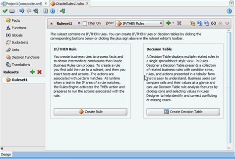 Getting Started With Oracle Business Rules