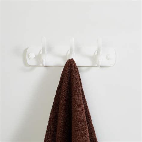 Buy Orion 3 Knobs Plastic Adhesive Wall Hook From Home Centre At Just