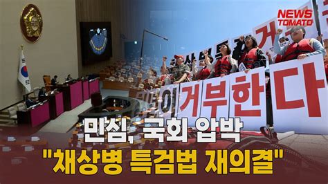 민심 국회 압박채상병 특검법 재의결 말하는 기자들정치정책0528 Youtube