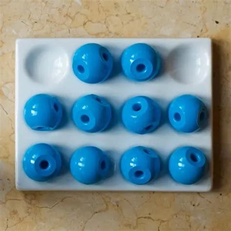 Molymod Spare Nitrogen Blue 4 Hole Pk10