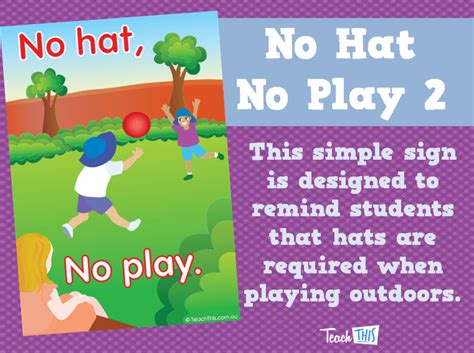 No Hat No Play 2 Teacher Resources And Classroom Games Teach This