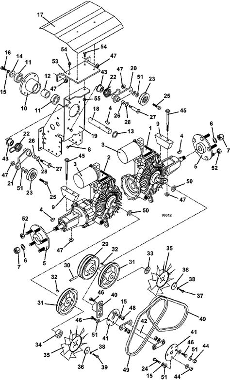 Drive Assembly 720k 725k Grasshopper Front Mount Mower 2000 The Mower