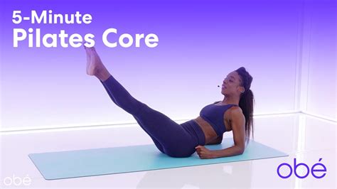 5 Minute Pilates Core Workout Beginner Pilates For Abs At Home