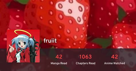 Fruiits Profile · Anilist