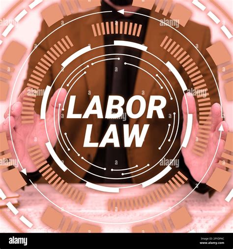 Conceptual Caption Labor Law Business Idea Rules Relating To Rights