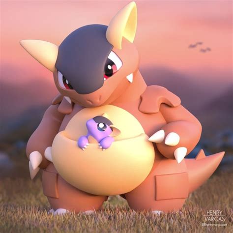 Pin By Hernan Tobar On Kangaskhan Pokémon Pokemon Vs Digimon