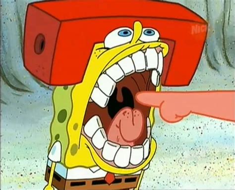 Download Weird Spongebob Big Mouth Picture