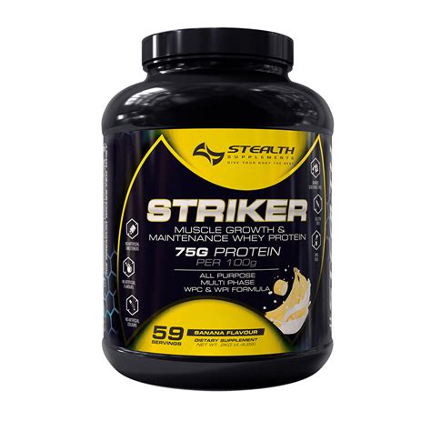 Stealth Striker Premium Whey Concentrate And Whey Isolate Protein