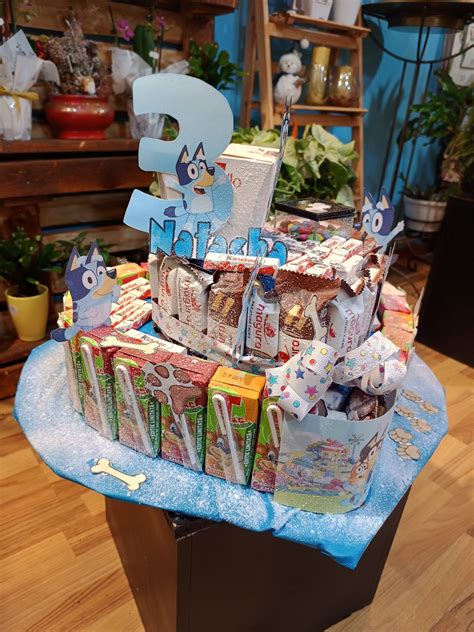 Tort Din Dulciuri Bluey Floraria IFlori By Pack Your Love