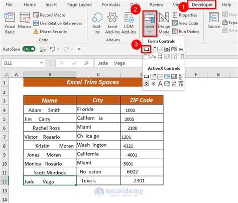How To Trim Spaces In Excel 8 Methods Exceldemy