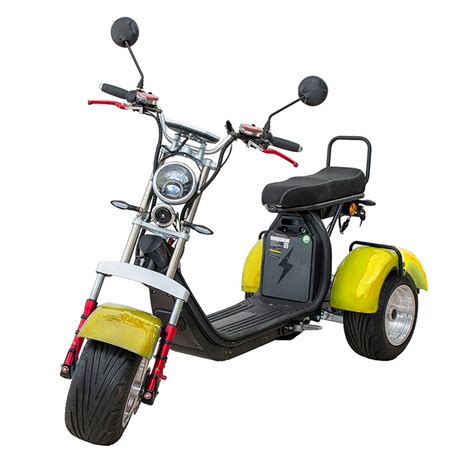 ΕΠΙΔΟΤΟΥΜΕΝΟ ΤΡΙΚΥΚΛΟ ΗΛΕΚΤΡΙΚΟ Scooter ΤΥΠΟΥ Chopper ΓΙΑ 2 ΑΝΑΒΑΤΕΣ