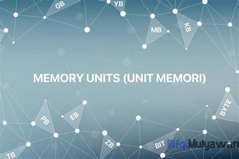Berikut Ini Pengertian Memory Units Mu Atau Unit Memori Jenis