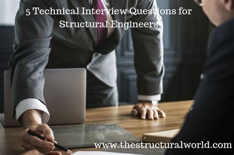 Technical Interview Questions For Structural Engineers The Structural World