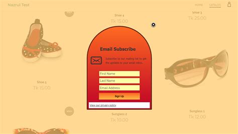 Chimpify Email Capture Popup Choose And Design Your Mailchimp Subscription Popup Template
