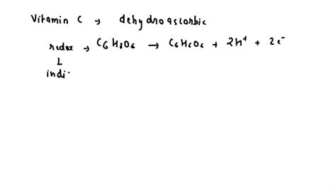 Solved Write A Labelled Balanced Chemical Equation For The Indicator