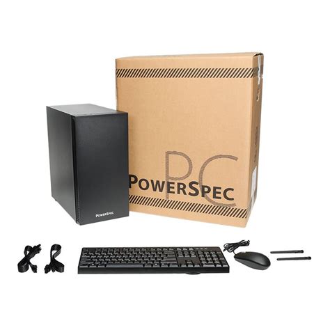 Powerspec B734 Desktop Computer Amd Ryzen 7 5700g 3 8ghz Processor Microsoft Windows 11 Pro