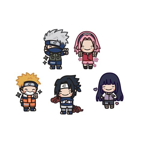 Chibi Naruto Stickers