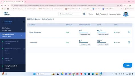 Narasimha Naidu Talari On Linkedin 365challenge Nxtwave Practice