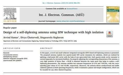 Pdf Siw Cavity Backed Circularly Polarized Square Ring Slot Antenna With Wide Axial Ratio