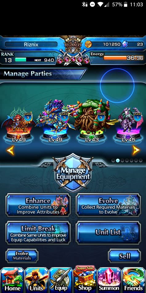 After A Days Worth Of Rerolls I Can Finally Stop And Play The Game Lol R Grandsummoners