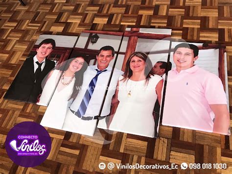 Cuadro En Lienzo Piezas Vinilos Decorativos Ec