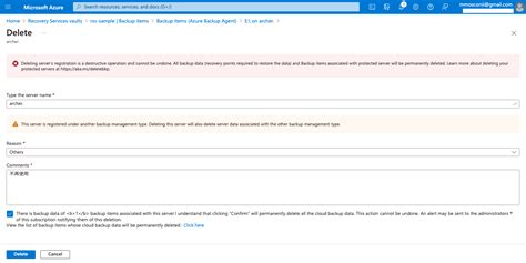 Cloud Azure Recovery Services Vaults