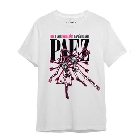 Polera Tour El Amor después del Amor 30 años Fito Paez