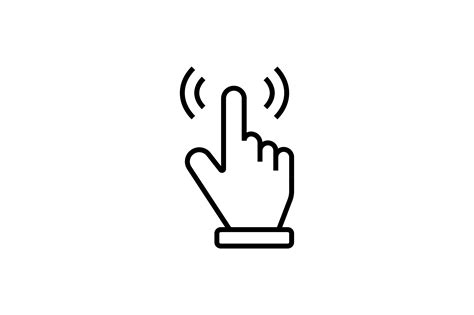 Finger Touch Icon