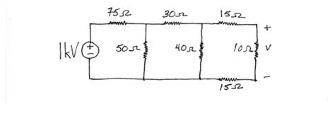 Solved Use Reduction To Determine V Chegg